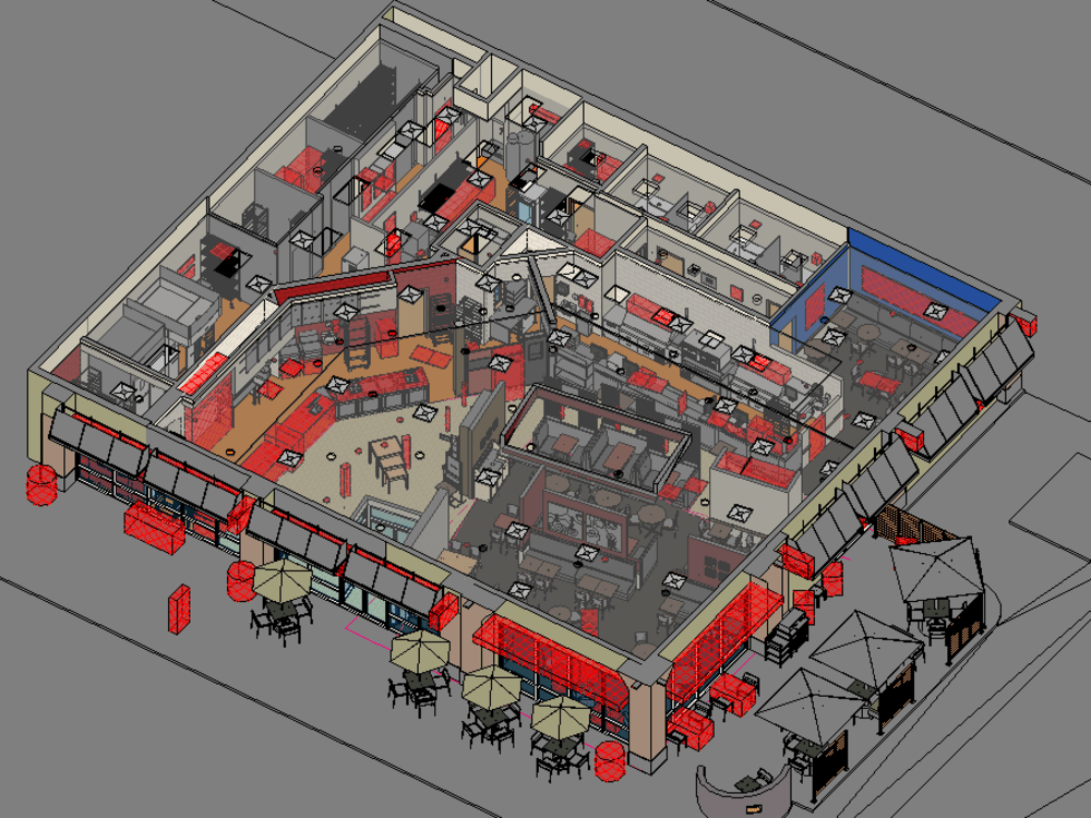 A high quality and precision 3D MODEL in REVIT from DWG or PDF files ...