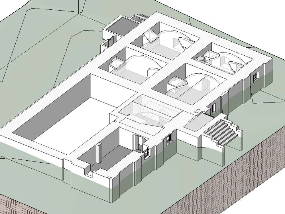 A high quality and precision 3D MODEL in REVIT from DWG or PDF files ...