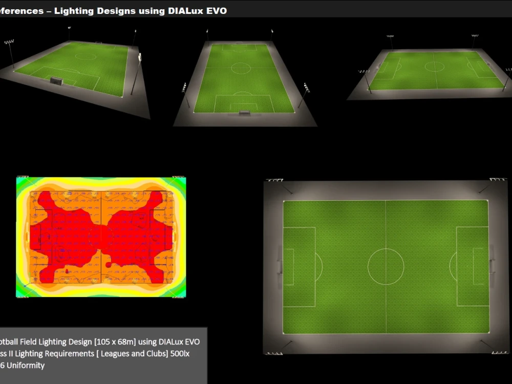 Lighting Calculation in DIALux EVO. | Upwork