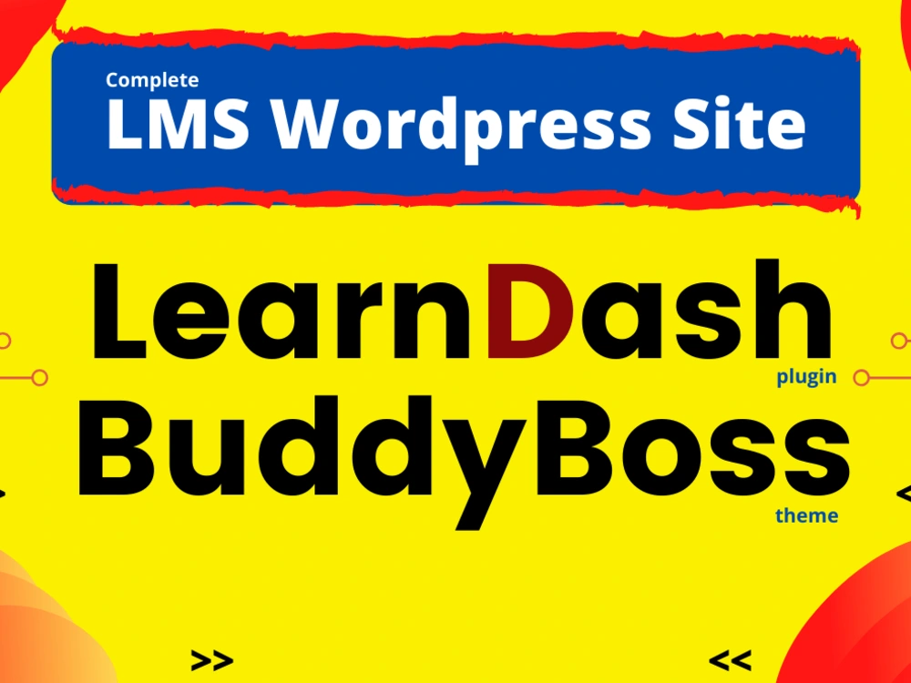 An amazing wordpress lms website with Buddyboss theme and learndash plugin | Upwork