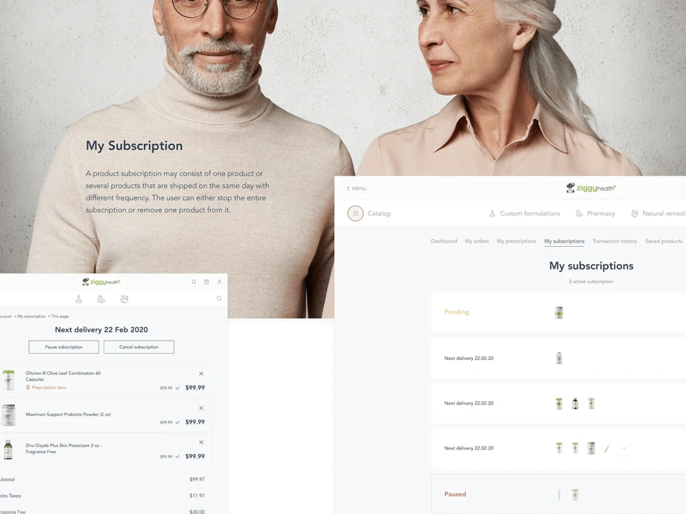 UI/UX Design of your online Pharmacy with Telemedicine feature | Upwork
