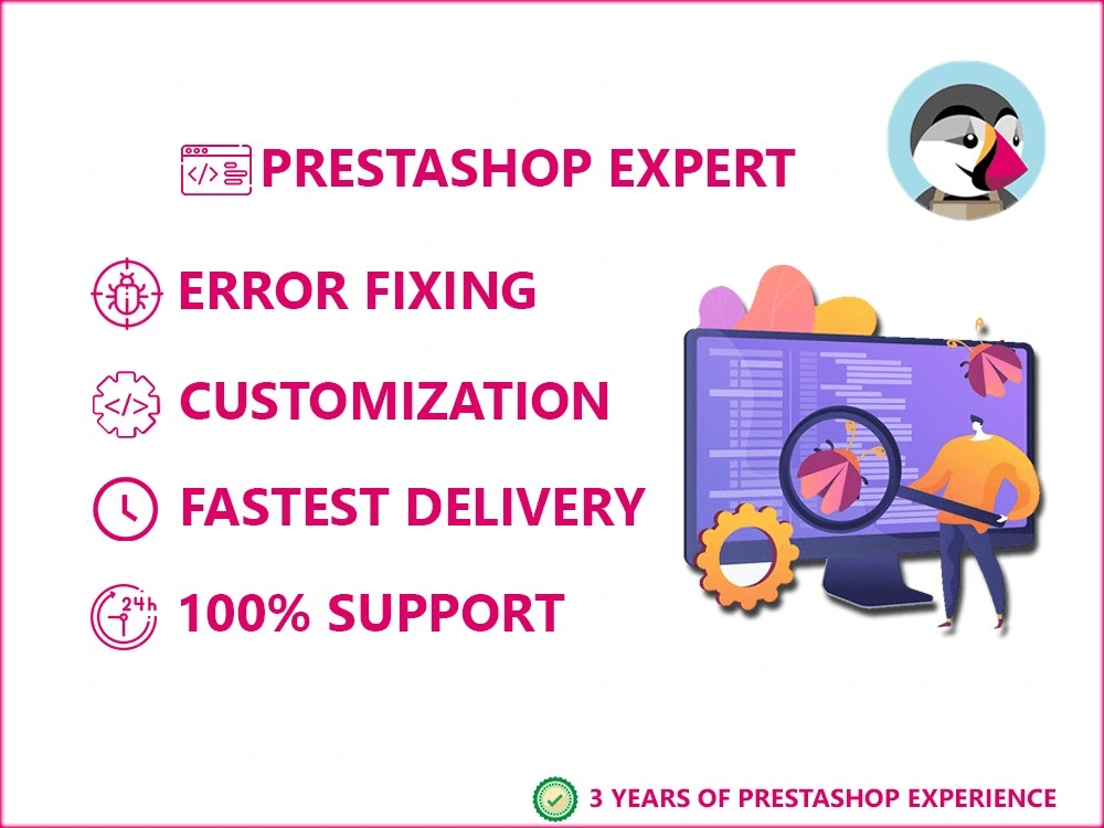 Prestashop Customization Error And Bugs Fixing Prestashop Expert