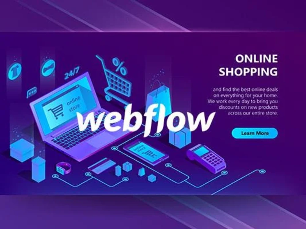 Functional and responsive webflow e commerce website | Upwork