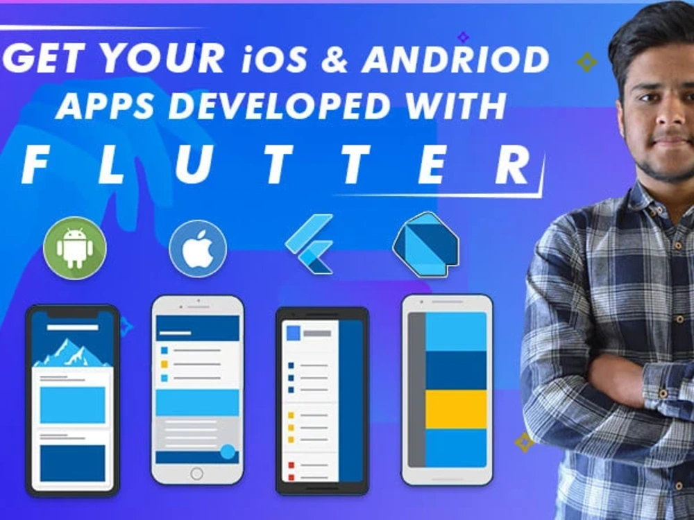 Your amazing ios and android apps with flutter | Upwork
