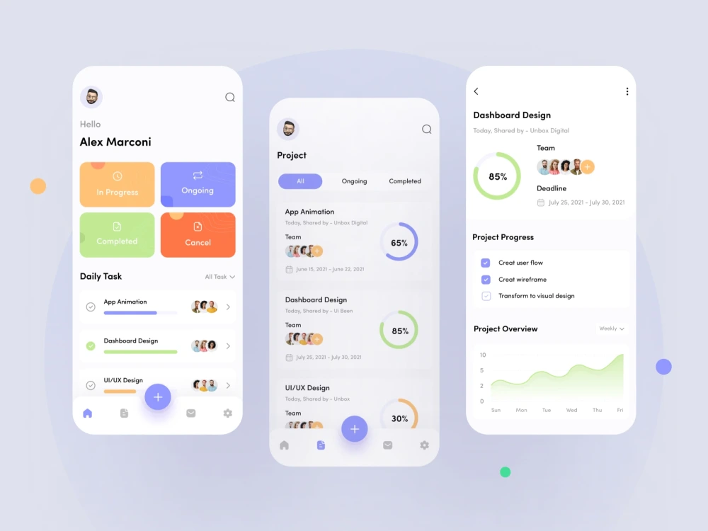 Professional mobile app UI UX Design for iOS and Android in Figma | Upwork