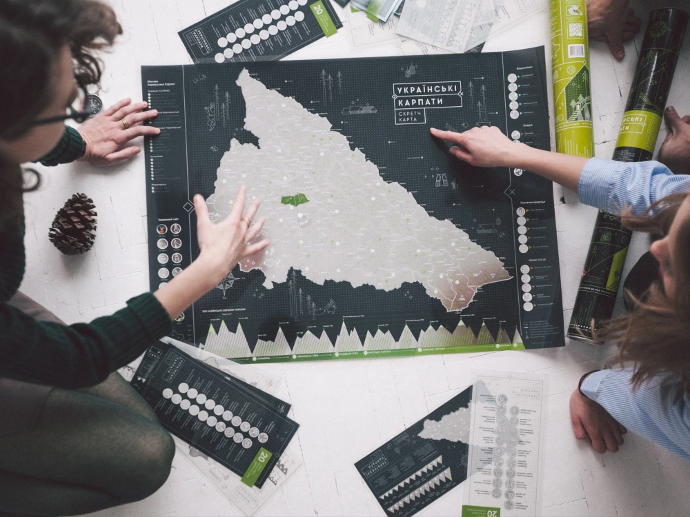 A structural, informative and visually attractive infographic or map ...