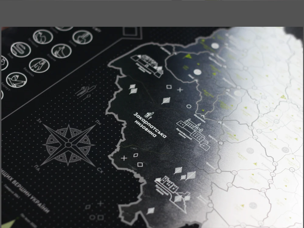 A structural, informative and visually attractive infographic or map ...