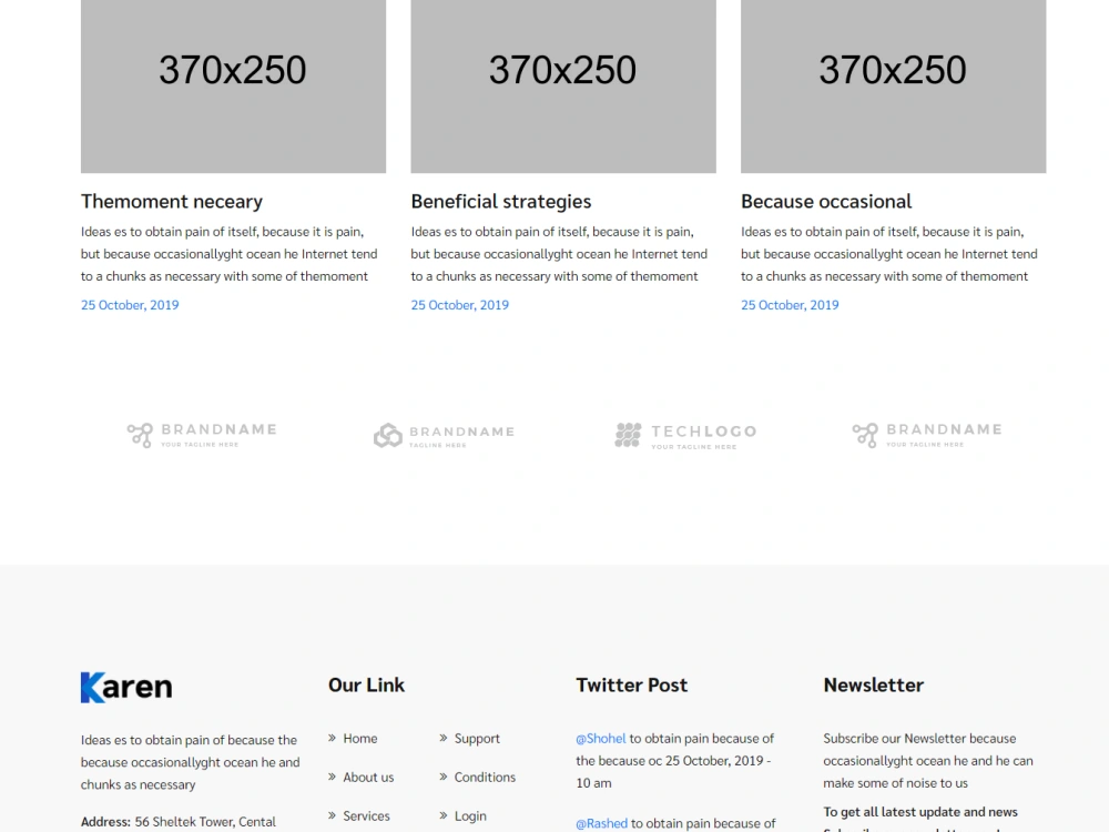 Custom website or landing page. | Upwork