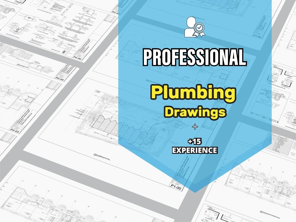 MEP plumbing electrical or HVAC drawing for city permit | Upwork