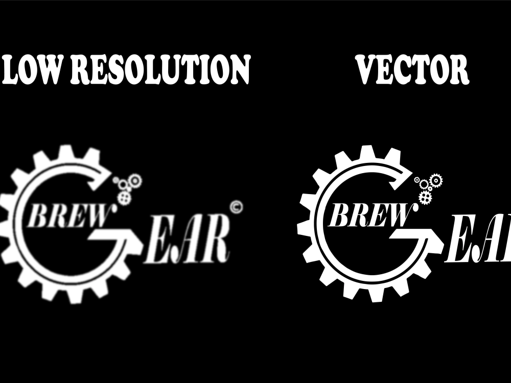 Your logo into high resolution vector | Upwork