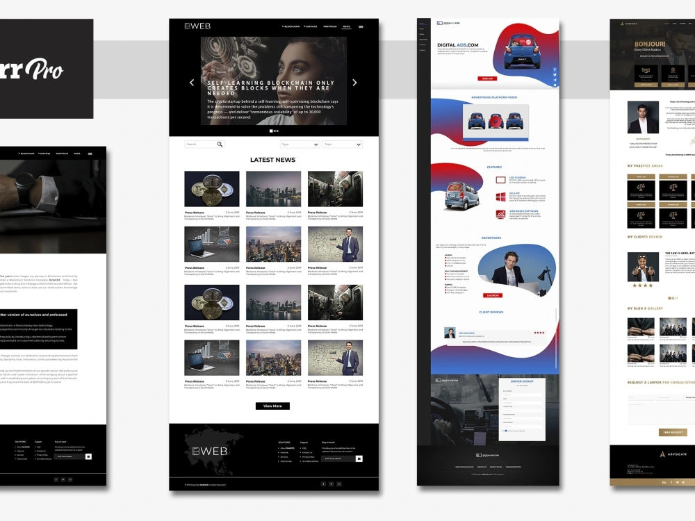 PSD to html fully responsive design | Upwork