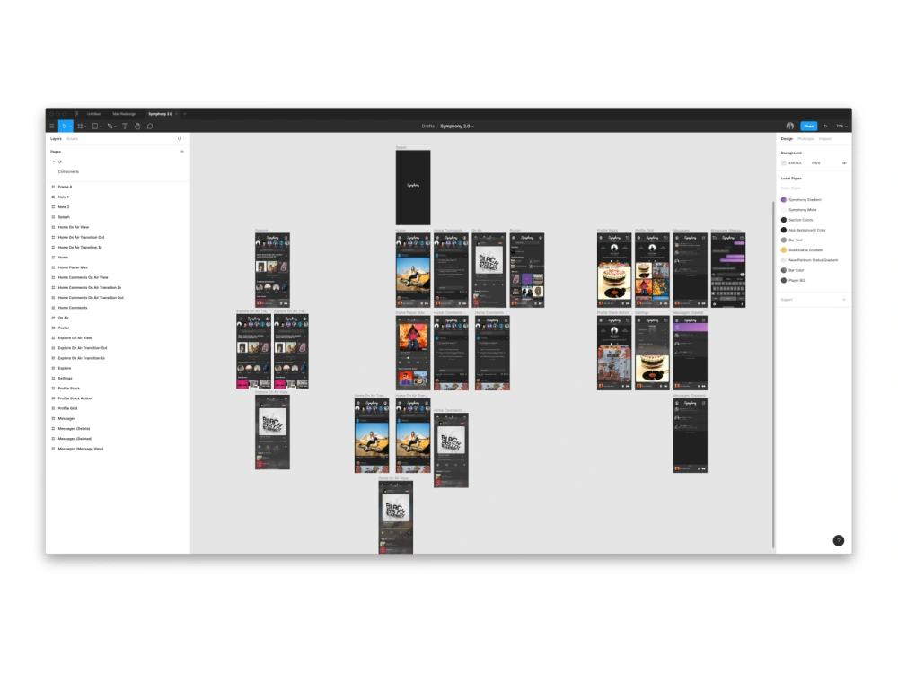 A high fidelity design of your mobile or web app | Upwork