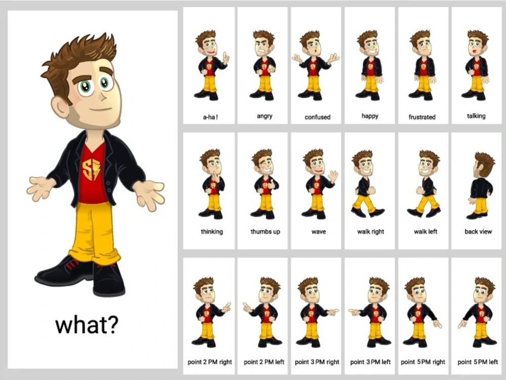 One cartoon character/mascot in high resolution, optional vector | Upwork