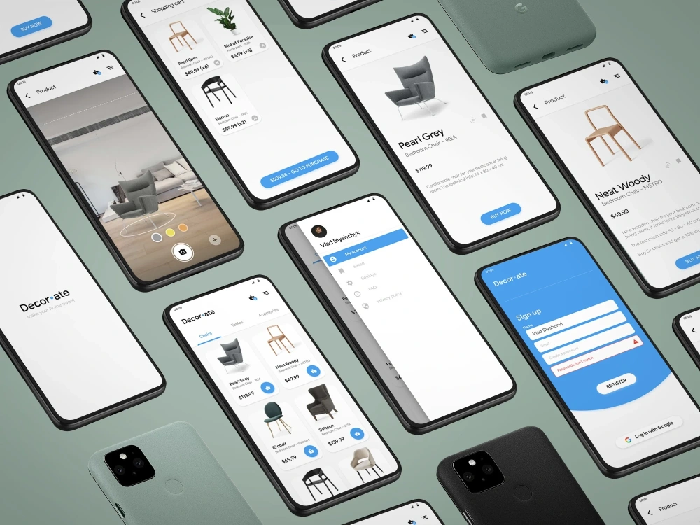 A modern Mobile UI/UX App Design for your start-up, product or business ...