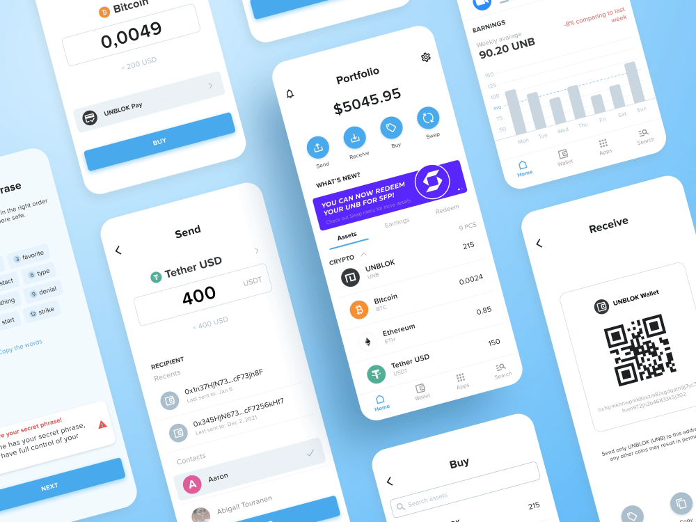 A modern Mobile UI/UX App Design for your start-up, product or business ...