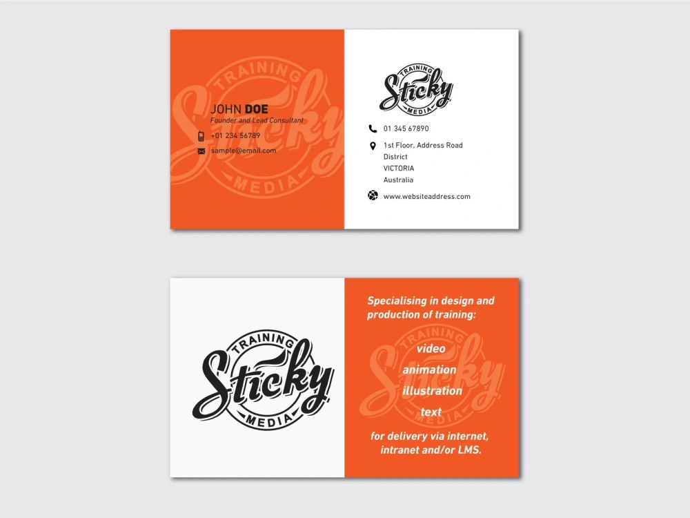 Special business card design | Upwork