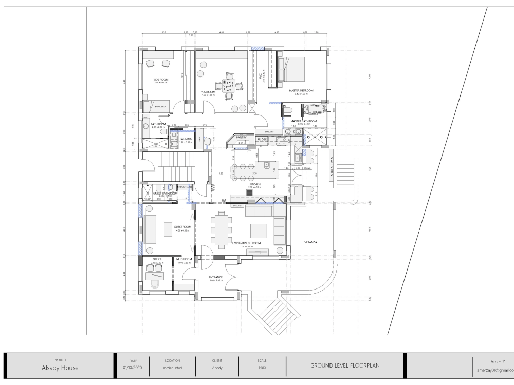 House Design, 2D Drawings, Floor Plans, Concept Design | Upwork