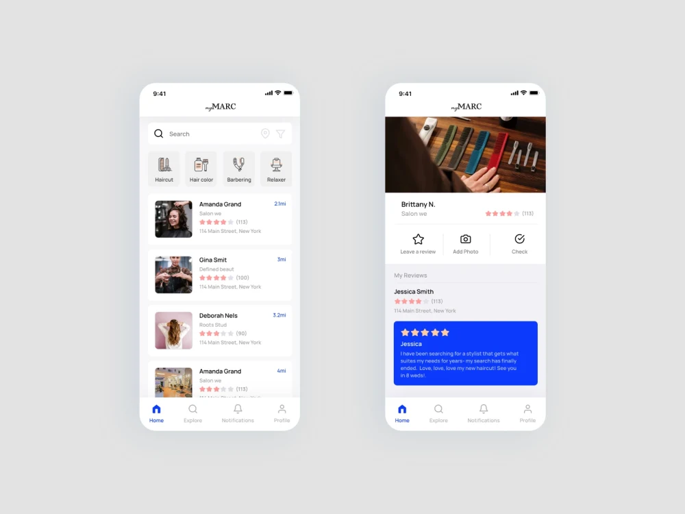 Beautiful App Designs with interactive mockup | Upwork