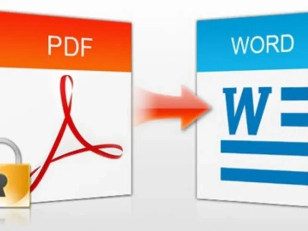 Rewrite your non editable PDF or Image files into editable doc file ...