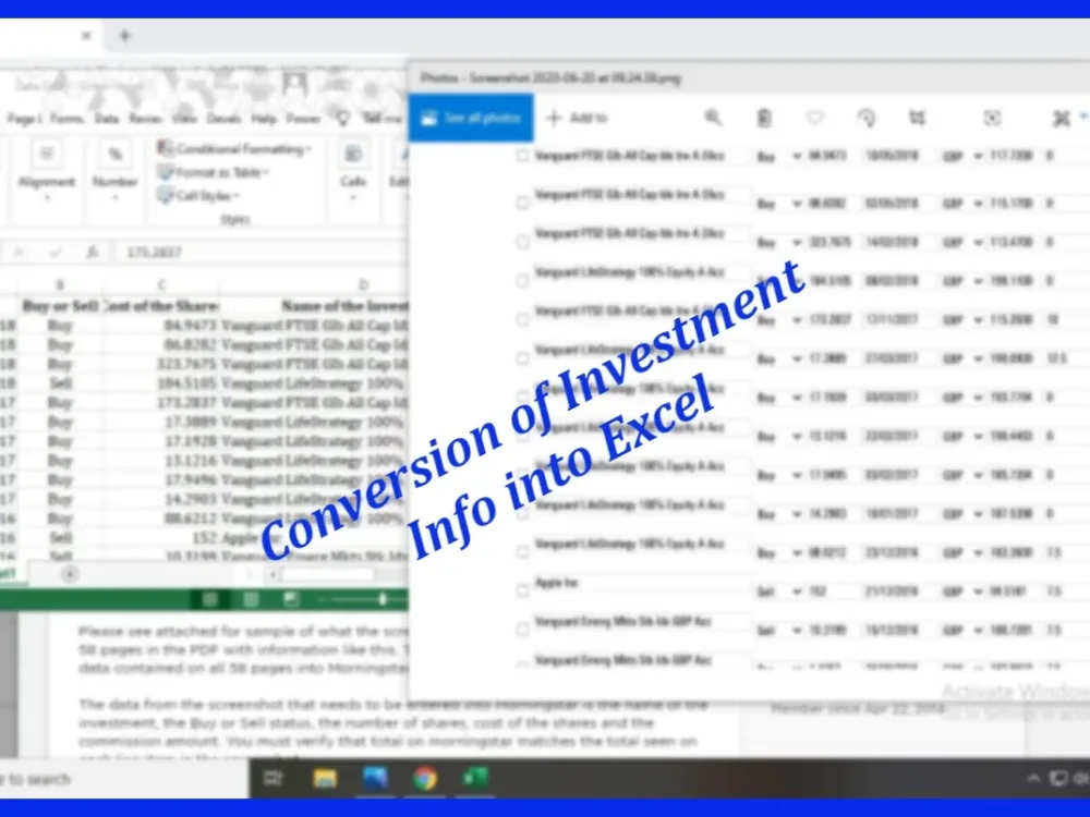 Error Free Data Entry Work Abides by Deadlines | Upwork