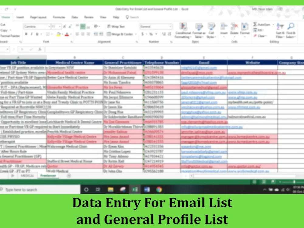 Error Free Data Entry Work Abides by Deadlines | Upwork