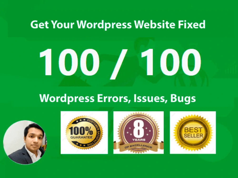 Your wordpress website bugs, errors, issues fixed. | Upwork