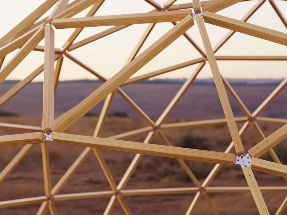 Geodesic Domes ready to build! Design, technical drawings and renders ...