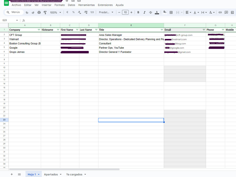 Automated LeadGeneration using Zapier, Apollo, Rocketreach and LinkedIn SN | Upwork