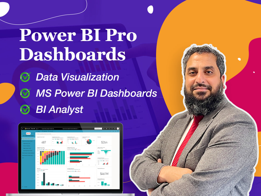 Expert Power BI Pro Dashboards & Data Visualization | MS Power BI ...