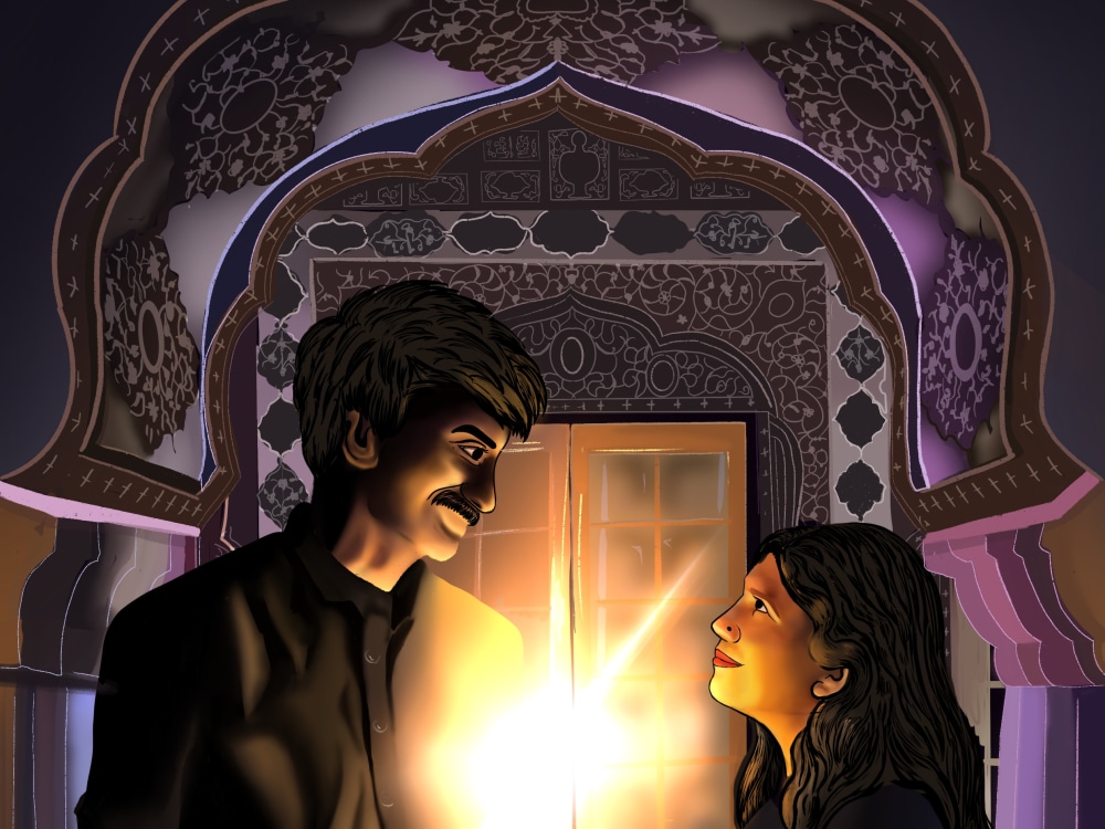 A complete illustration of you and your partner | Upwork