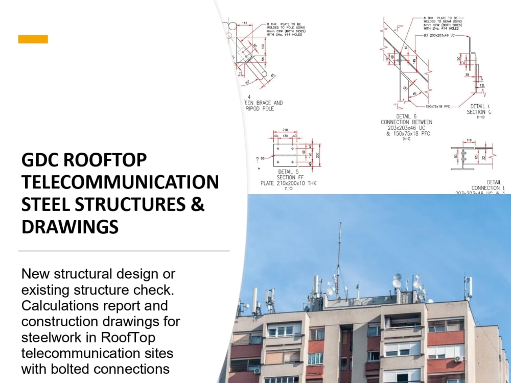 GLOBAL DESIGN CHECK ROOFTOP TELECOMMUNICATION STEEL STRUCTURES ...