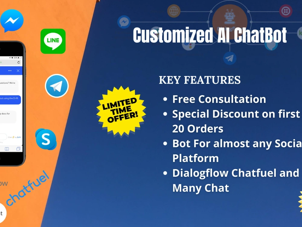 A customized ai chatbot | Upwork