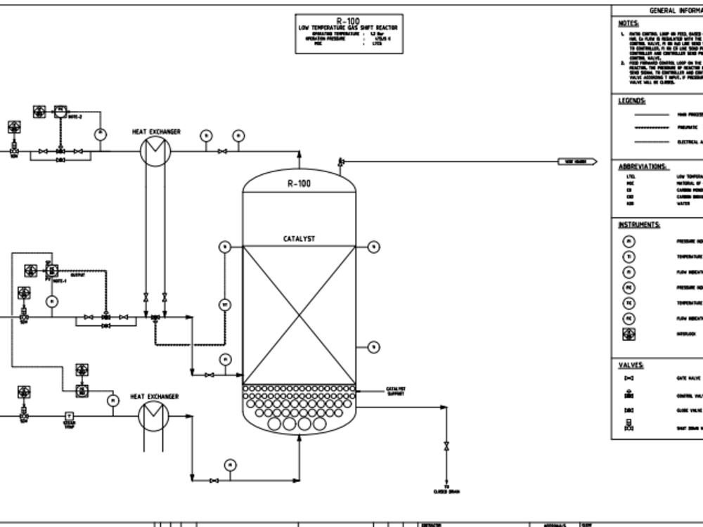 PFD, PID, UFD and Porcess Flow Drawings on autocad and cadworx | Upwork