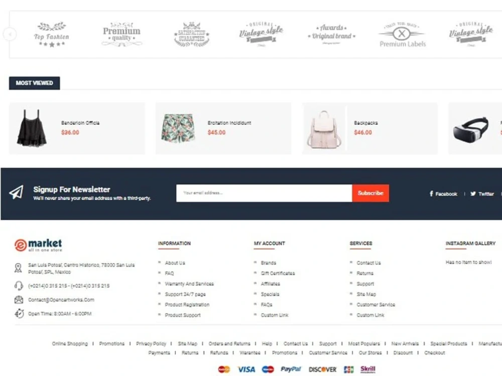 The perfect e-commerce web page you deserve | Upwork