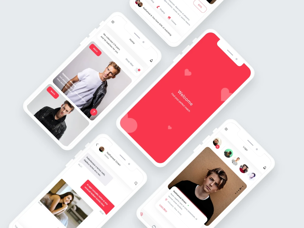 A modern & clean UI based on your paper sketches | Upwork