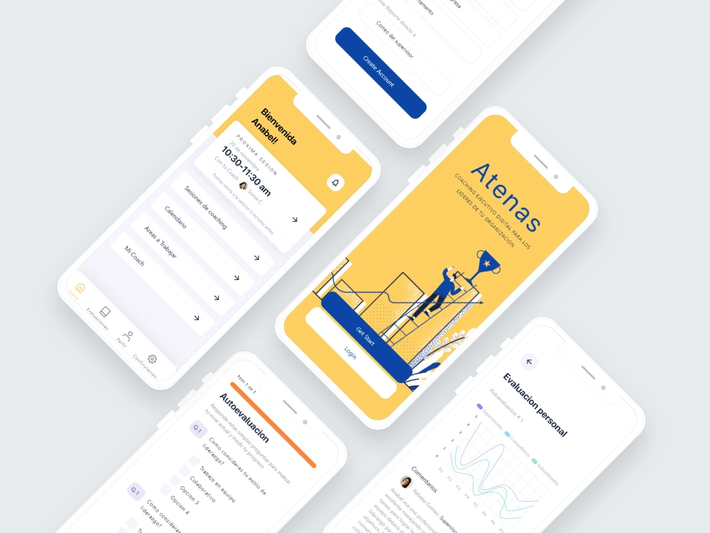 A modern & clean UI based on your paper sketches | Upwork