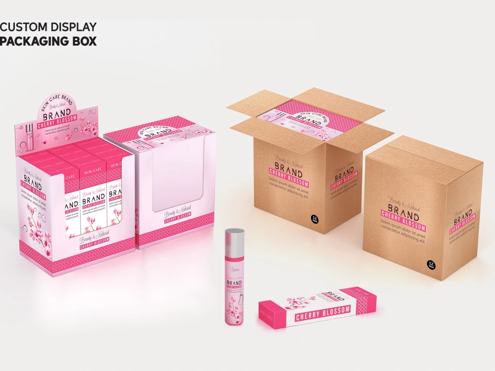Custom Display Box Packaging | Counter Display Box | Upwork