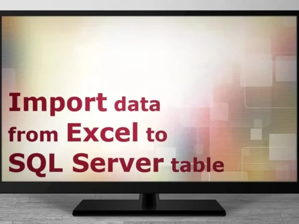 Import data from excel or csv into mssql database | Upwork Import data from excel or csv into mssql database | Upwork