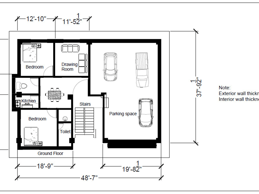 Floor Plans in AutoCAD 2021 | Upwork
