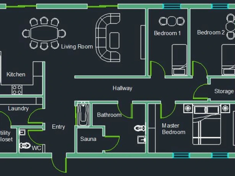 Floor Plans in AutoCAD 2021 | Upwork