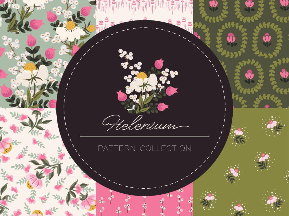 A beautiful high quality collection of seamless vector repeat patterns | Upwork