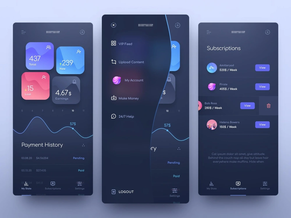 A stunning Mobile App UI and Website UI design | Upwork