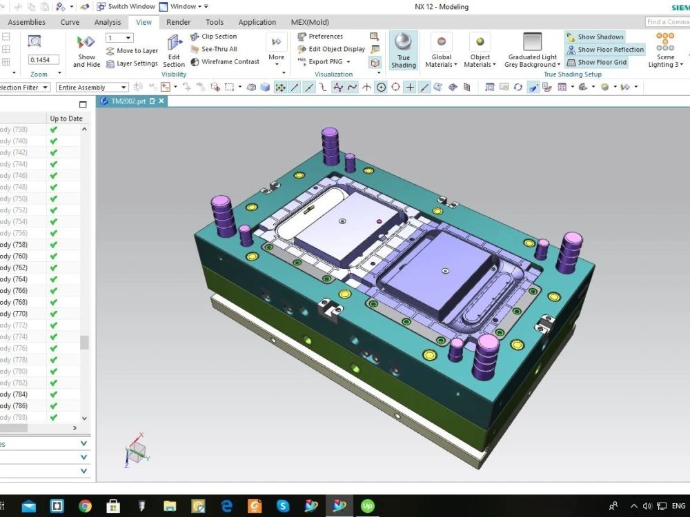 A Full Mold Design for each plastic component | Upwork