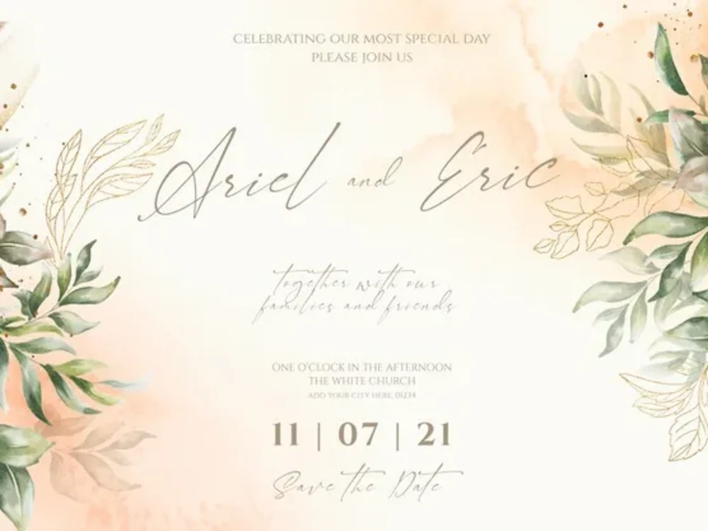 Amazing invitation cards for all kind of events | Upwork