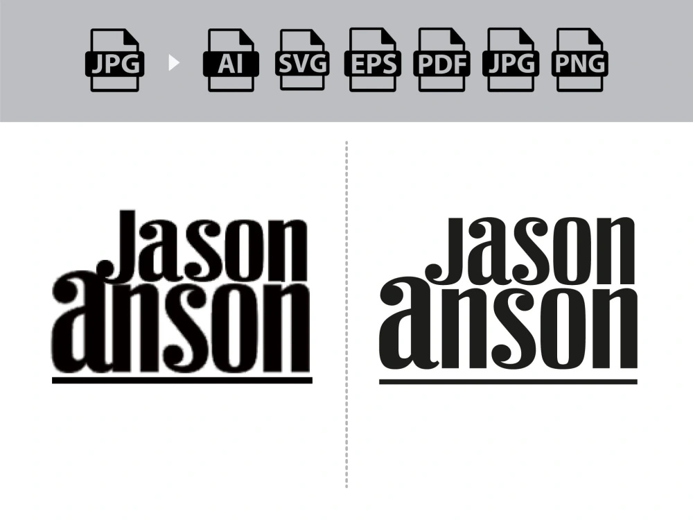 Your image/logo into high-resolution vector format | Upwork