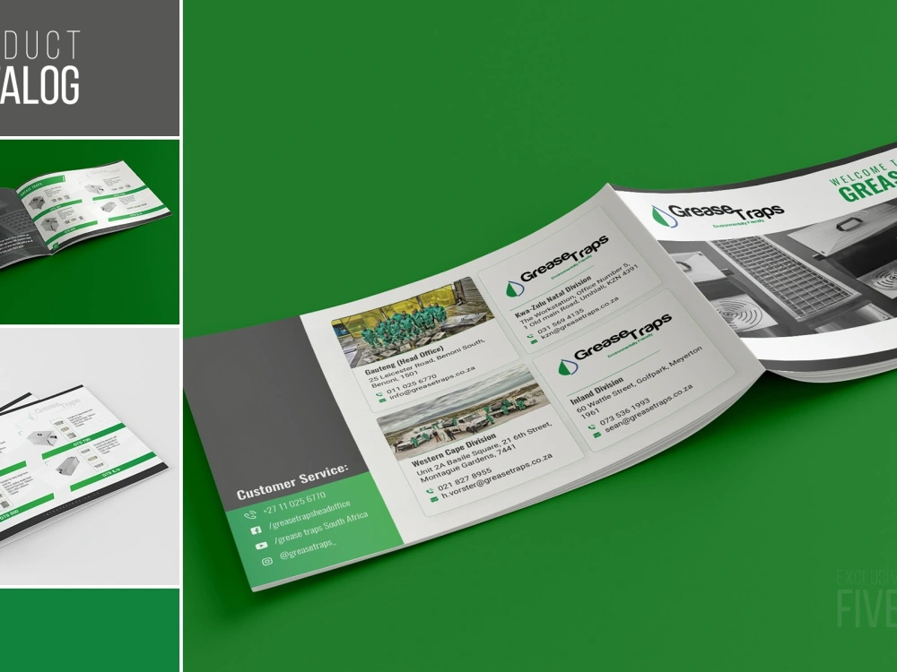 Modern catalog, brochure, booklet for your business! | Upwork