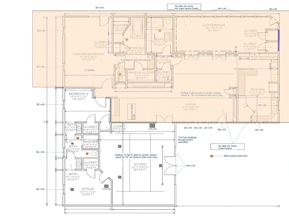 A fantastic modern layout floor plan | Upwork