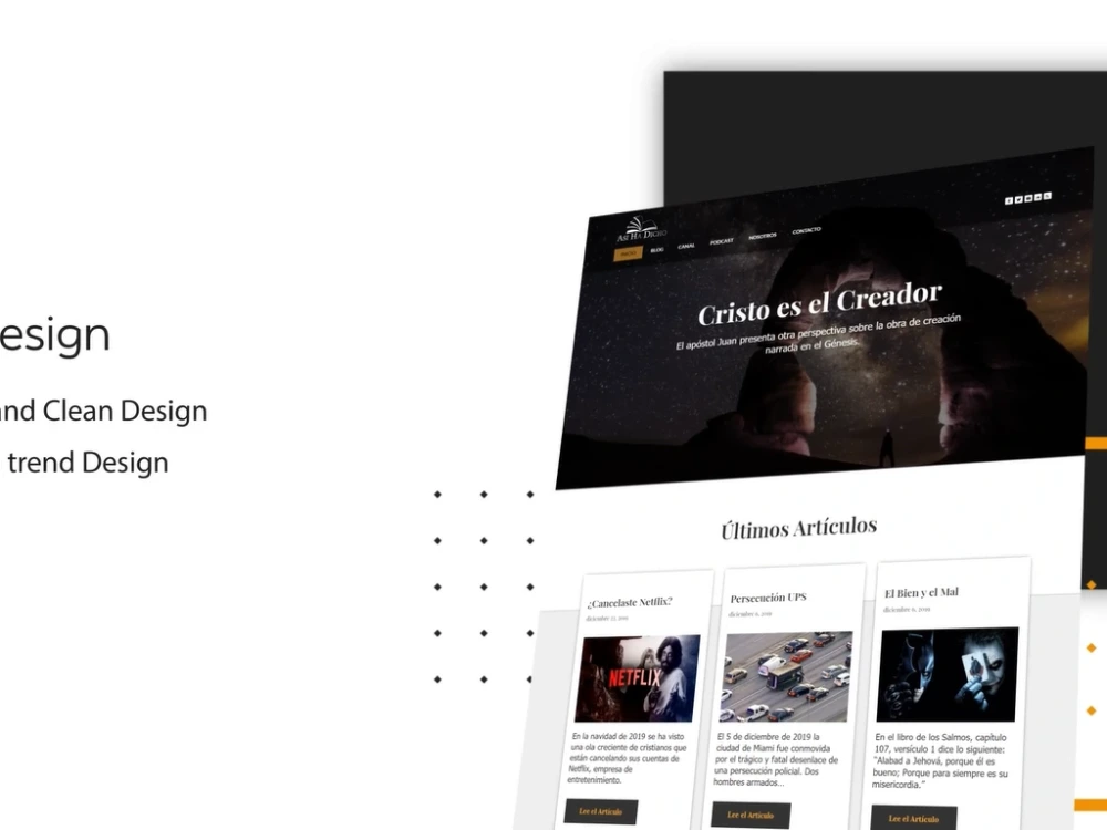 A fully responsive, clean website that will give you presence on the ...