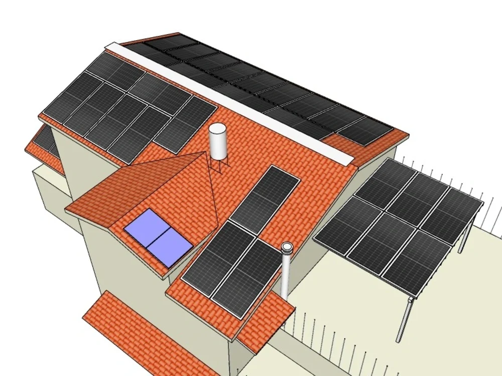 A Complete Solar Pv System Design With Pvsyst Sketchup And Autocad