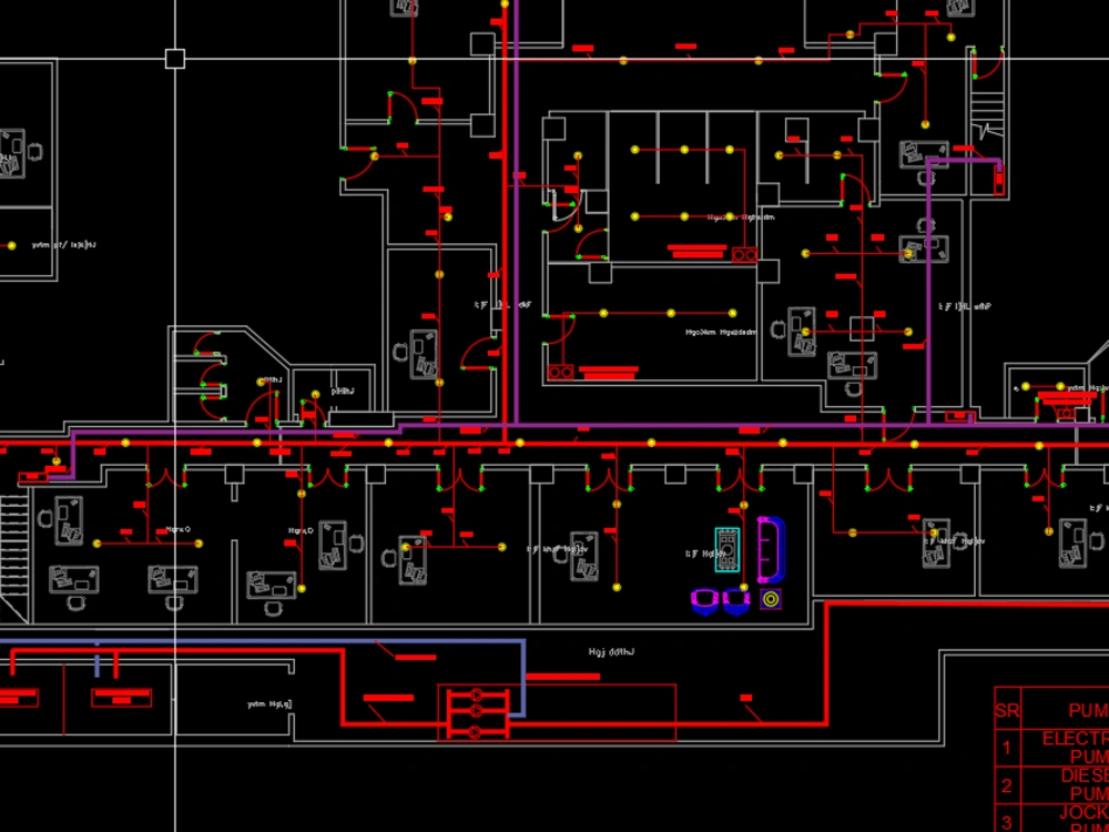 A detailed Electromechanical(MEP) design including calculations ...